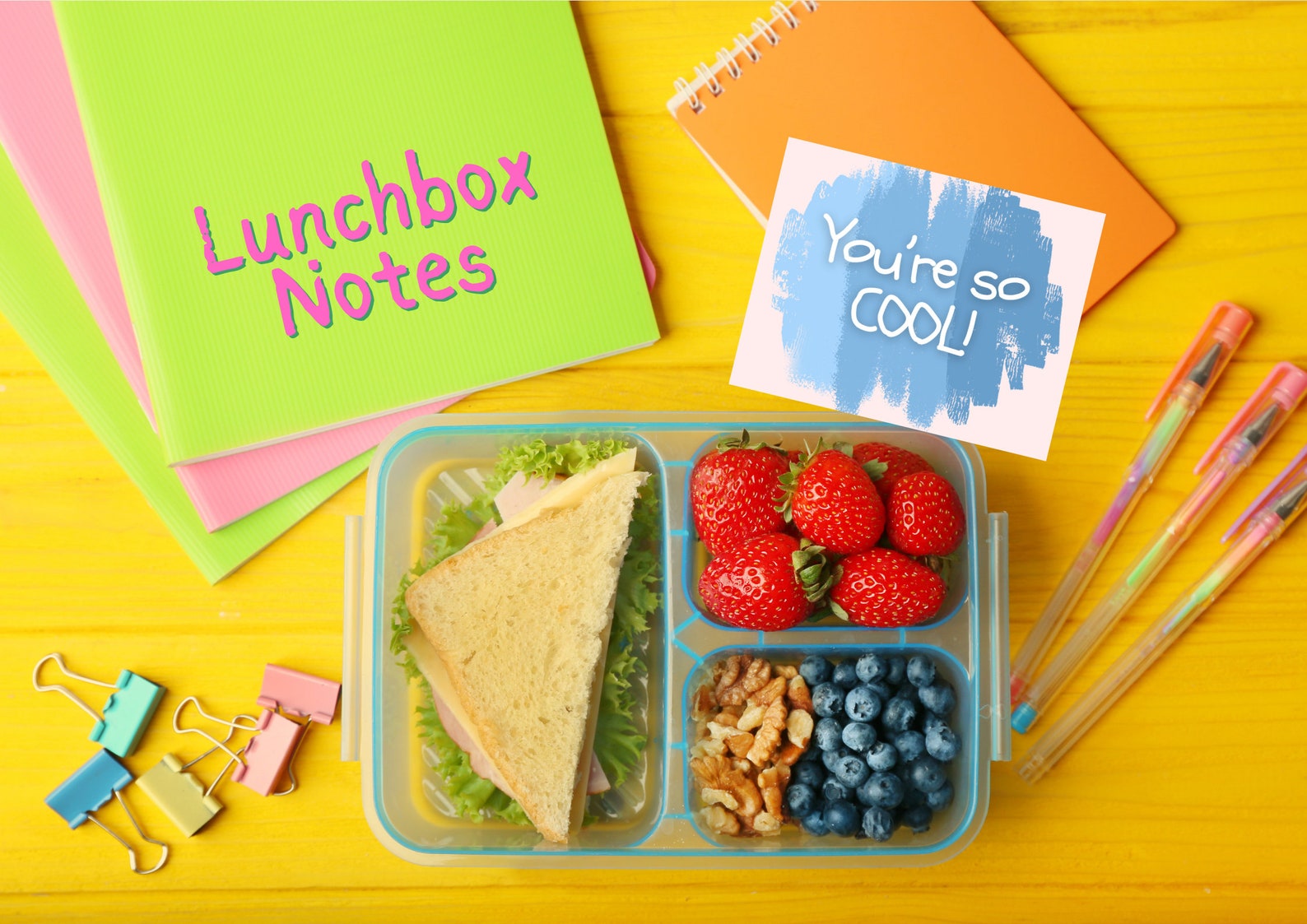 Printable Lunchbox Notes, Cards for Kids, Surprise for Children, Fun ...