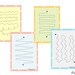 Mindfulness Finger Tracing Calming Printable Cards | Calm Down Corner ...