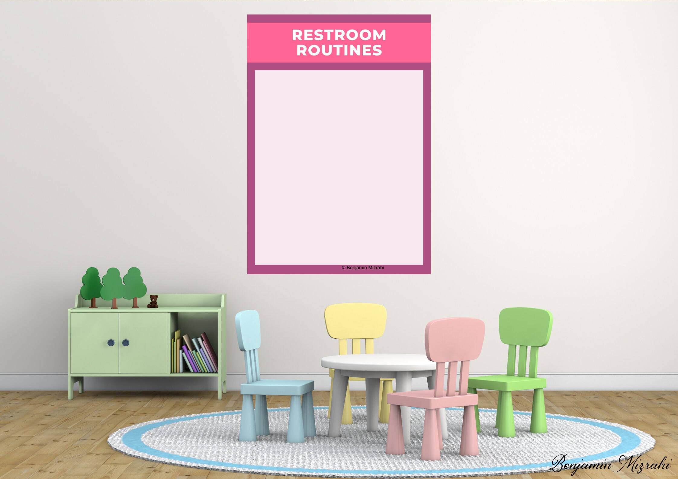 Restroom Routine Cards I Visual Schedule Cards| Toddler Preschooi ...