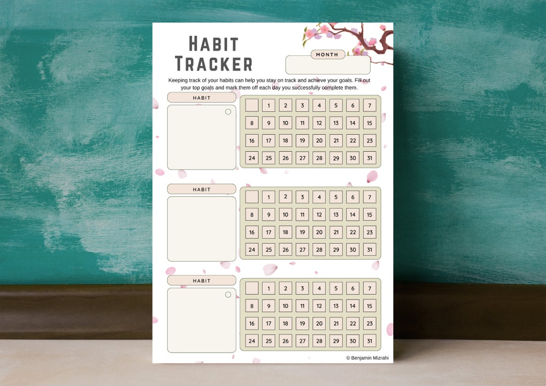 Habit Tracker | Activity Tracker | Goal Planner | Tasks Planner ...
