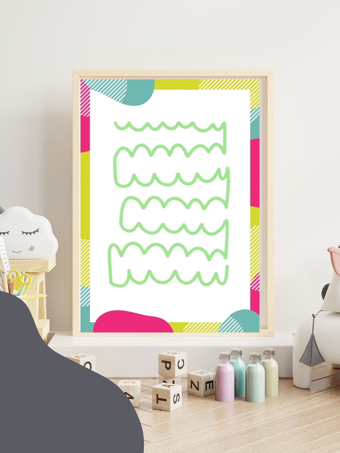 Finger Tracing Calming Cards, Mindfulness Printable Flash Card, Calm ...