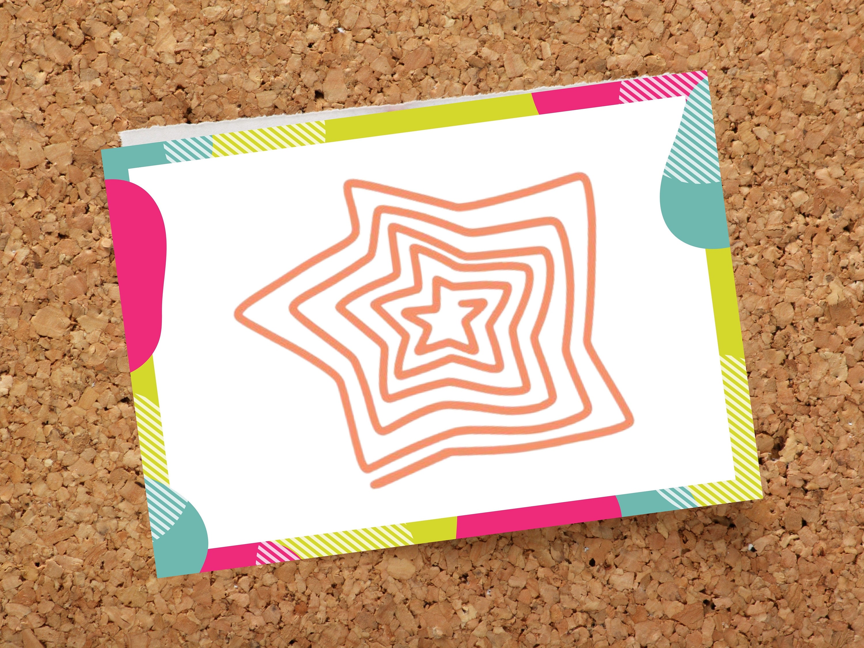 Finger Tracing Calming Cards, Mindfulness Printable Flash Card, Calm ...