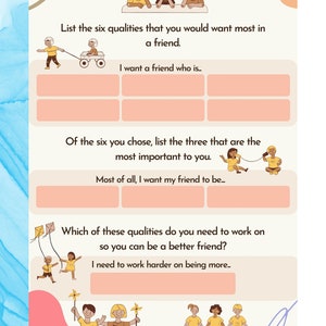 Good Vs Bad Friends Poster – Social Skills Activity (printable) - Etsy