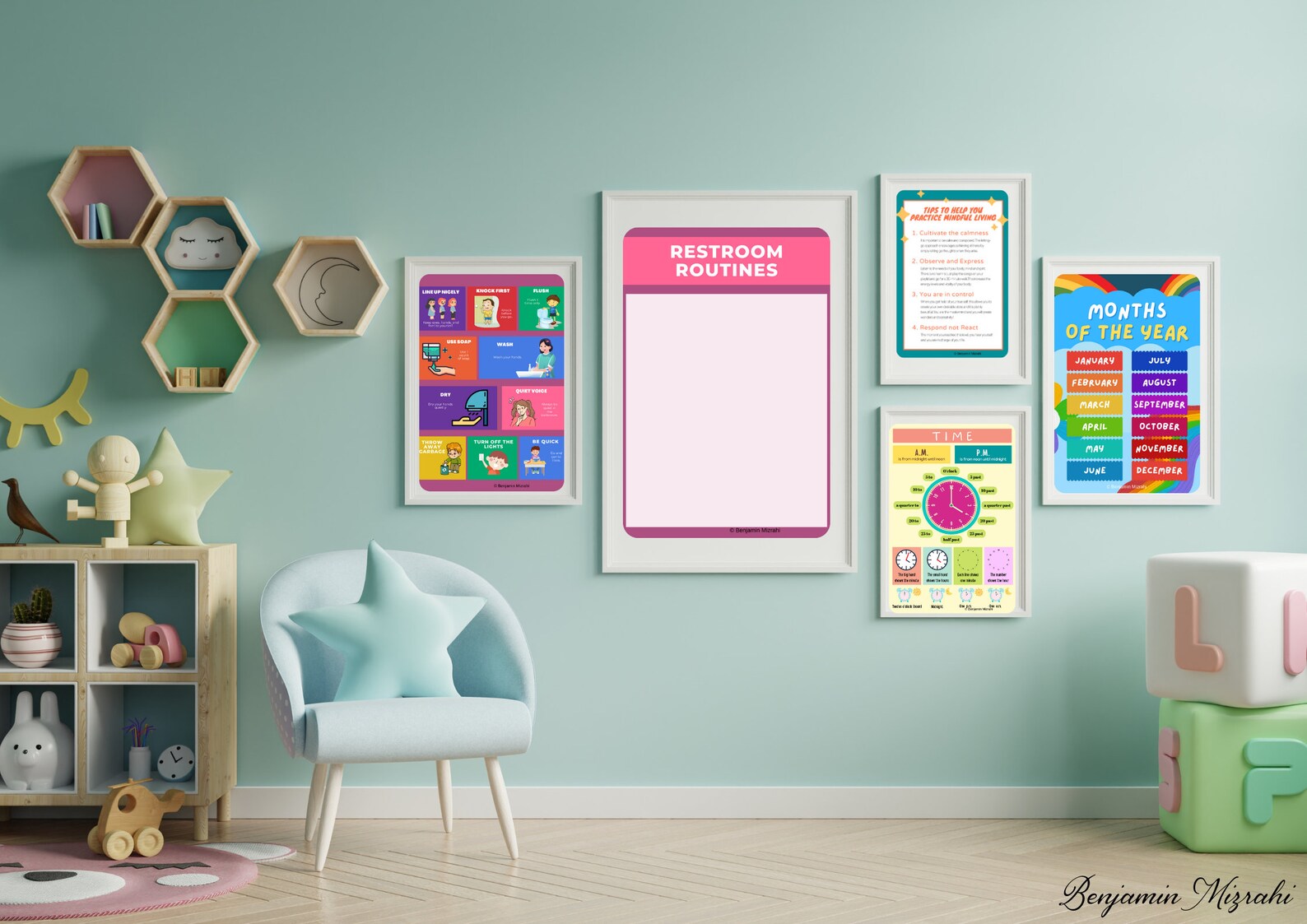 Restroom Routine Cards I Visual Schedule Cards Toddler - Etsy