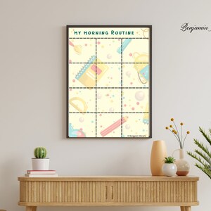 Kids Daily Routine Cards I Visual Schedule Cards| Toddler Preschooi ...