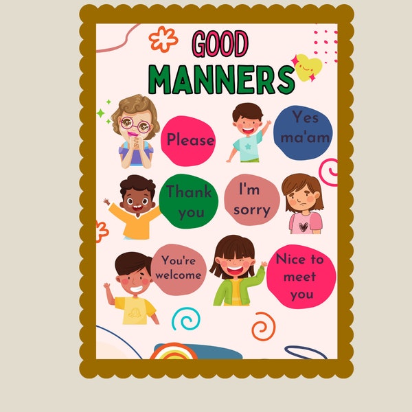 Good Manners - Etsy