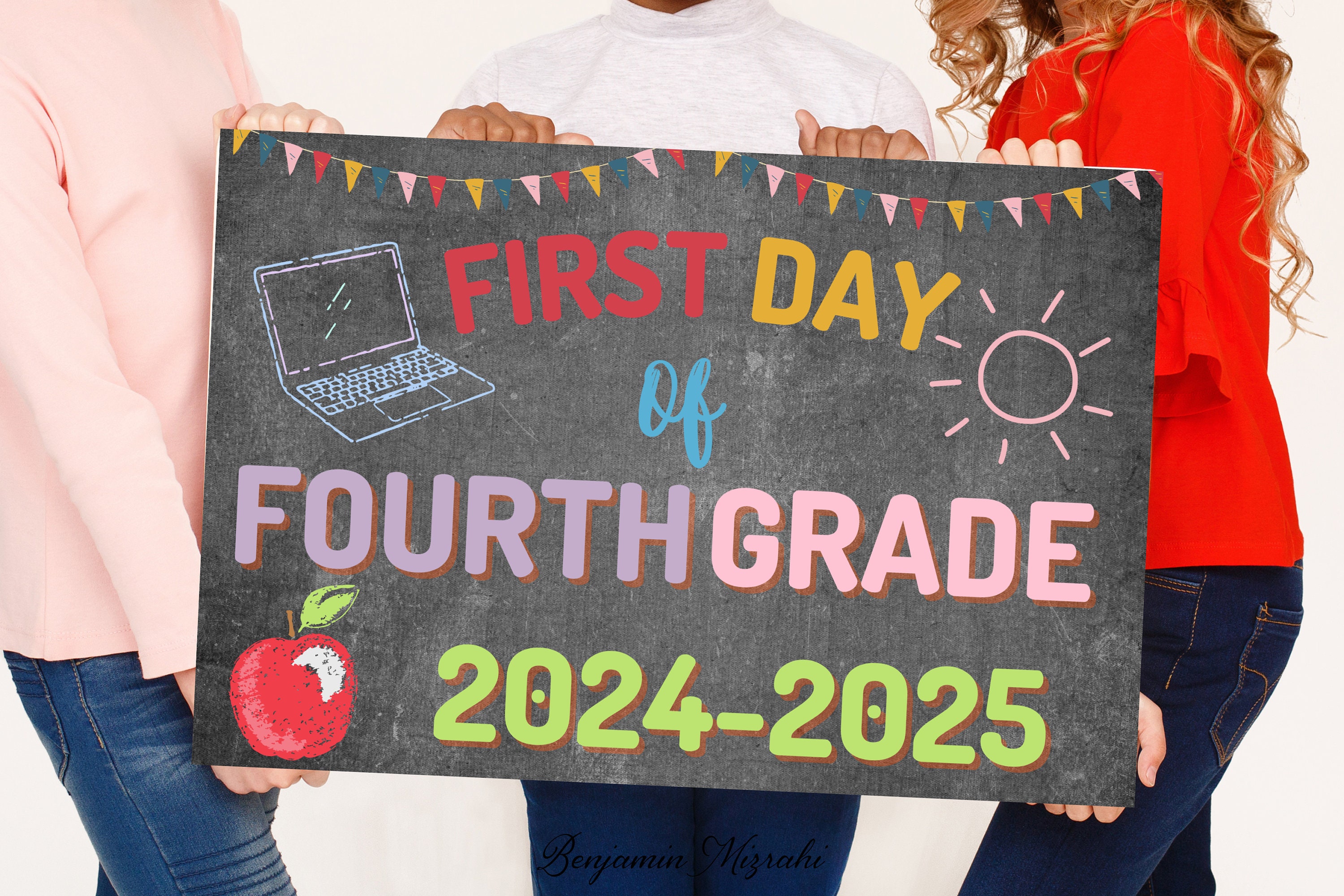 Editable First or Last Day of School Sign - Any Grade Sign for Boy or ...