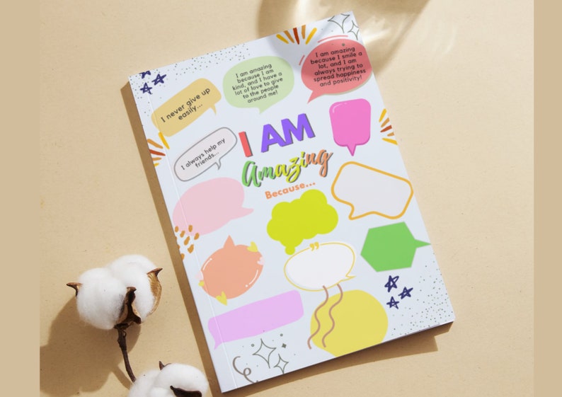 Daily Self-esteem Journal Printable Worksheet Child Therapy Counseling ...