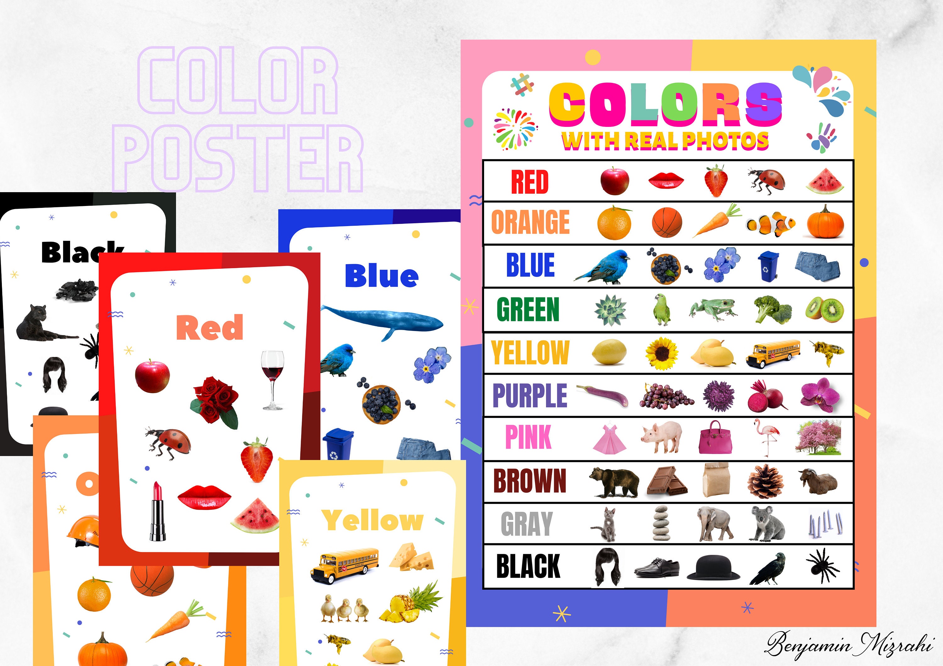 Colors Educational Print, Crayon Colors Poster, Printable Wall Art ...
