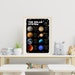 The Solar System, Planets Outer Space Wall Art Decor, Educational ...