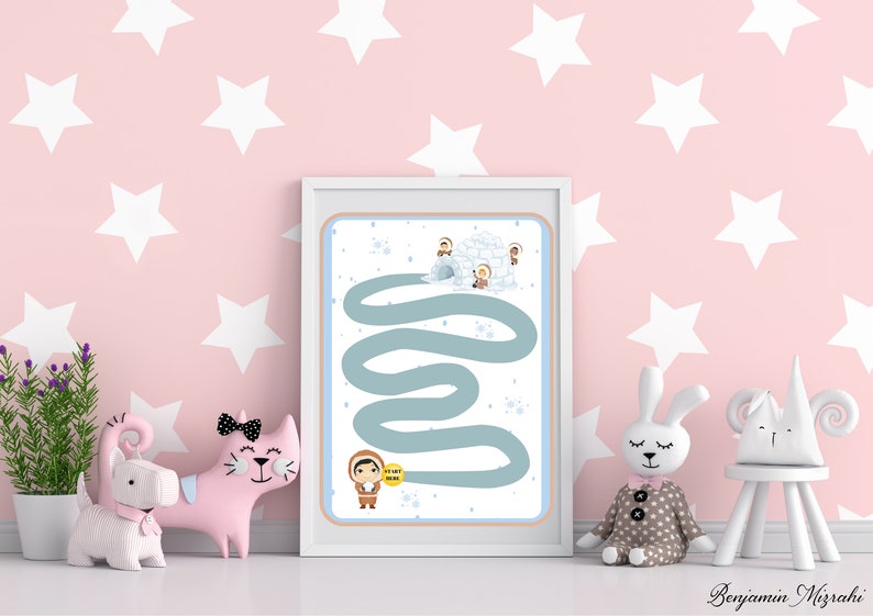 Finger Tracing Calming Printable Cards, Mindfulness, Calm Down Corner ...