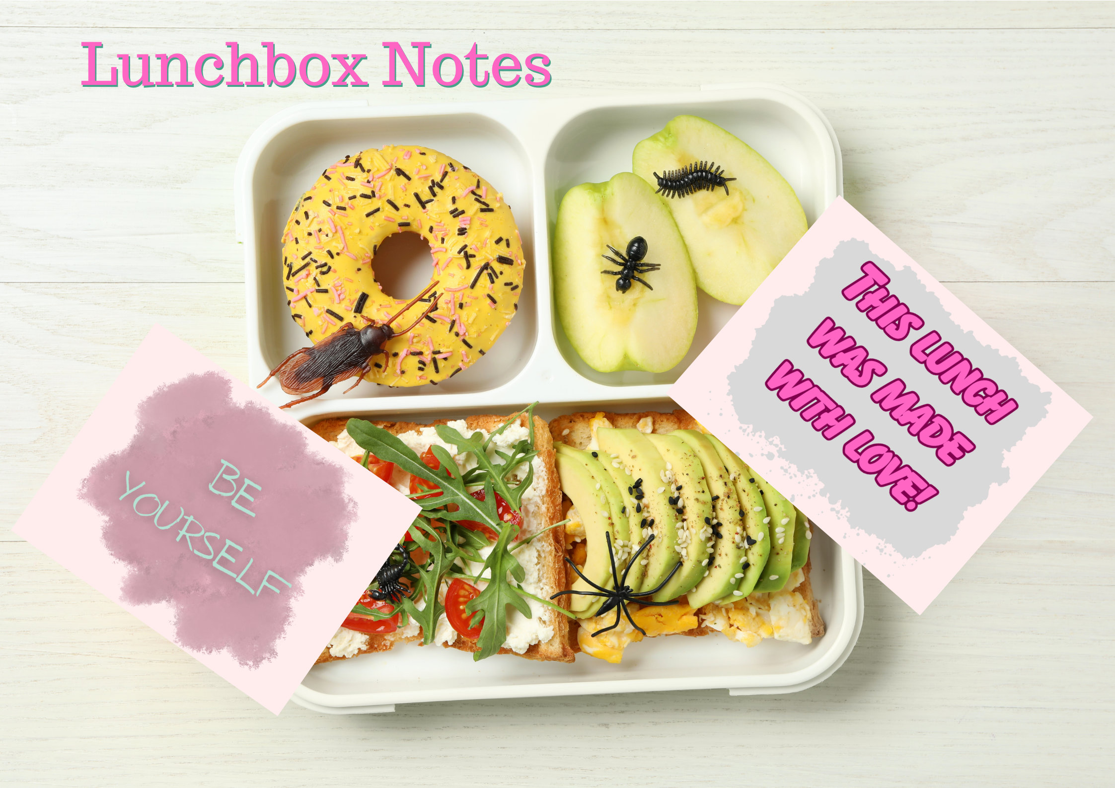 Printable Lunchbox Notes, Cards for Kids, Surprise for Children, Fun ...