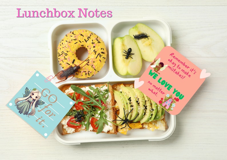 Printable Lunchbox Sweet Notes Lunchbox Notes Lunchbox - Etsy