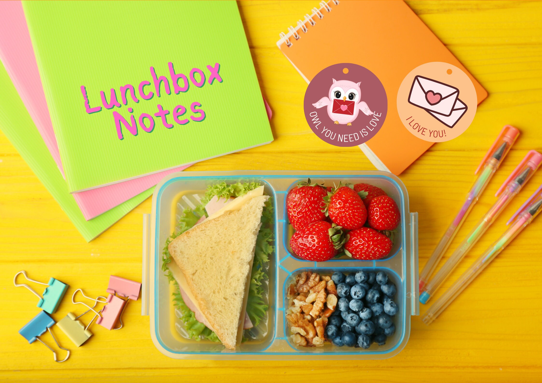 Printable Lunchbox Notes for Kids and Adults Positive - Etsy