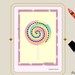 Mindfulness Finger Tracing Calming Printable Cards | Calm Down Corner ...