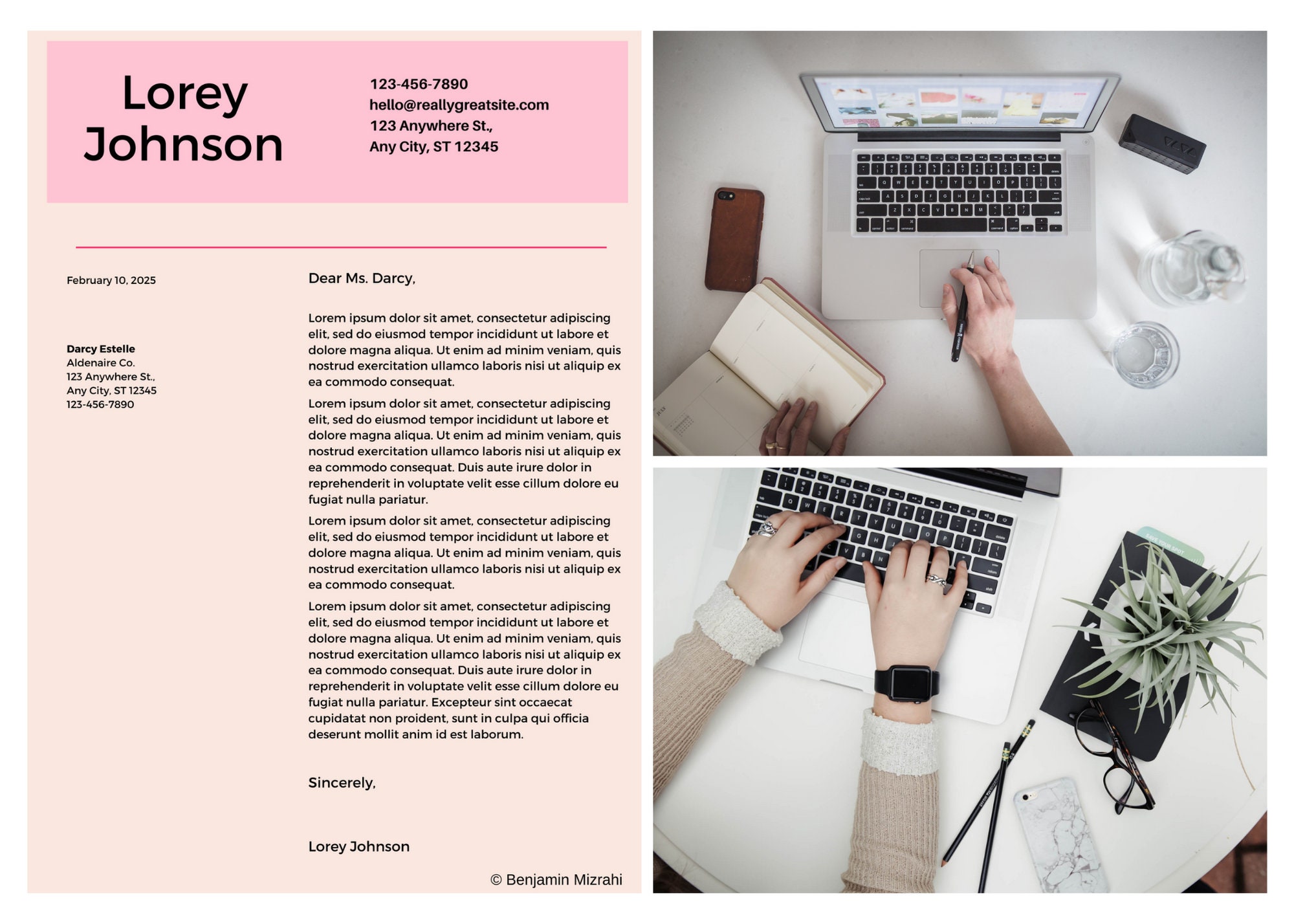 Virtual Assistant Resume Template Cover Letter Template Canva, Modern ...