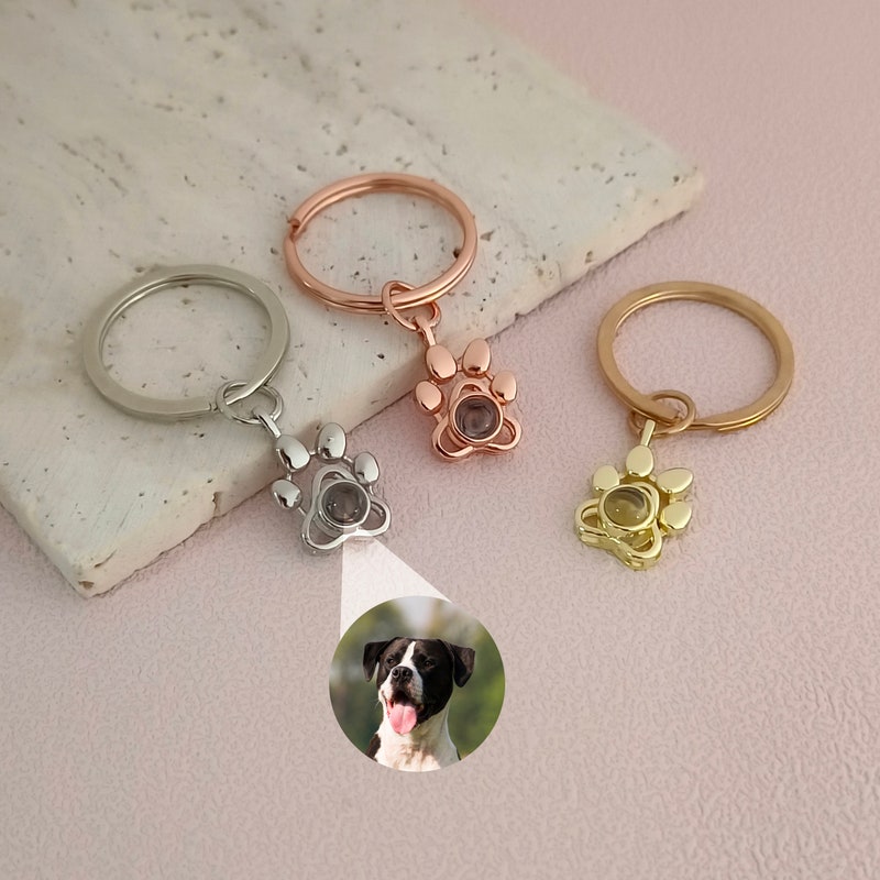 Dog Keychain - Etsy