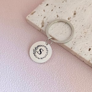 Customized Logo Keychain • Company Logo Keychain • Engraved Drawing ...