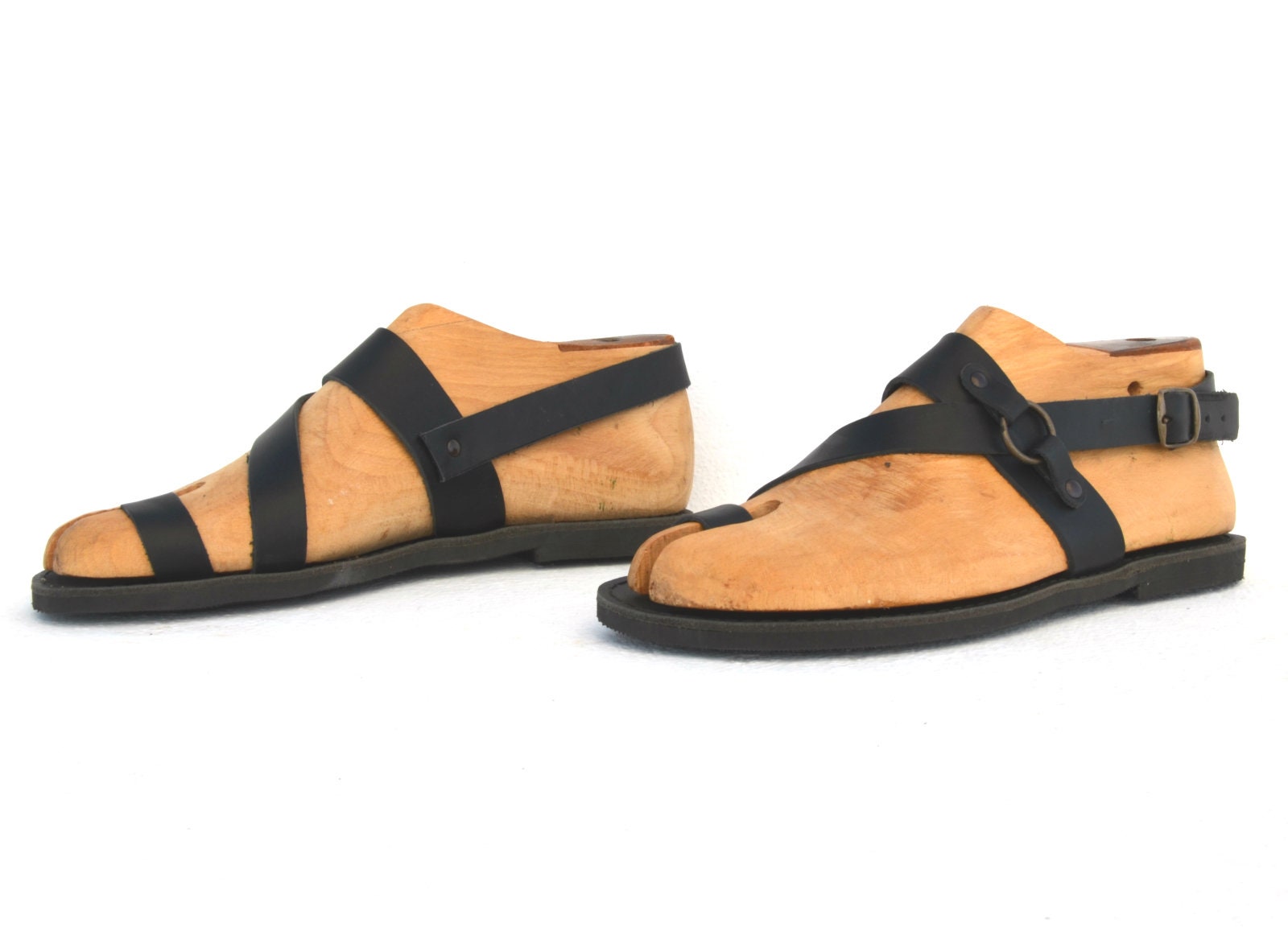 Handmade Roman Grecian Leather Sandals - Etsy