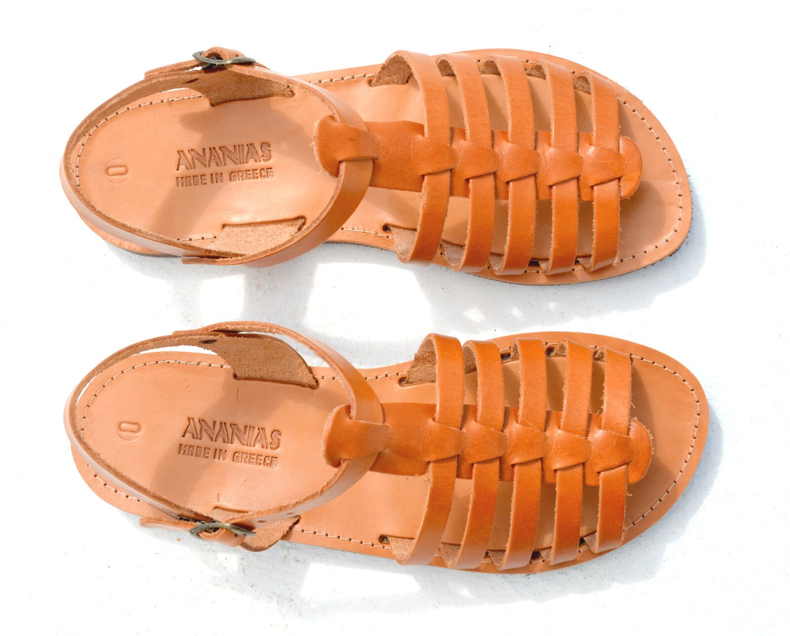 Greek Handmade Roman Leather Sandals for Men - Etsy