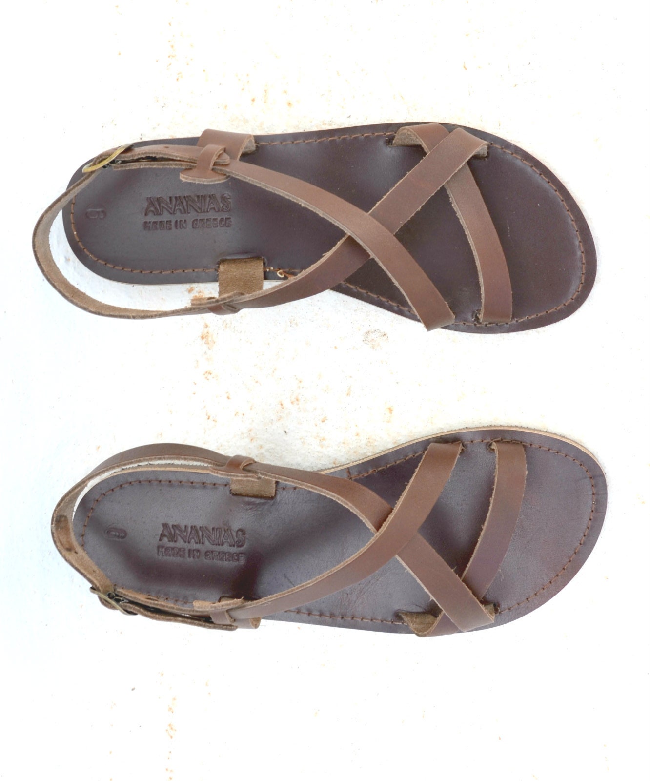 Handmade Roman Grecian Leather Sandals - Etsy