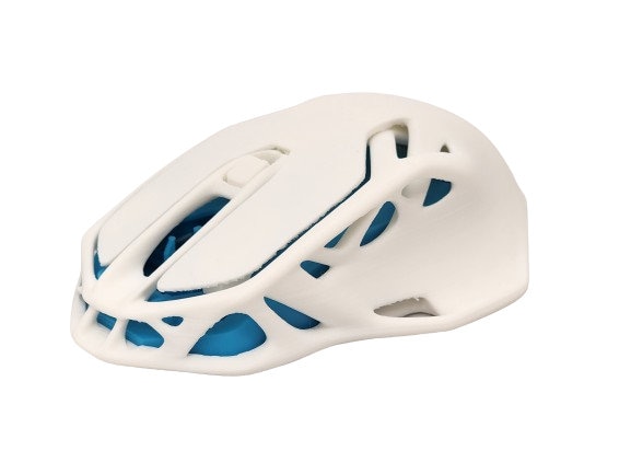 Wireless 3D Printed Computer Mouse | Ai-generated Design, Adjustable ...