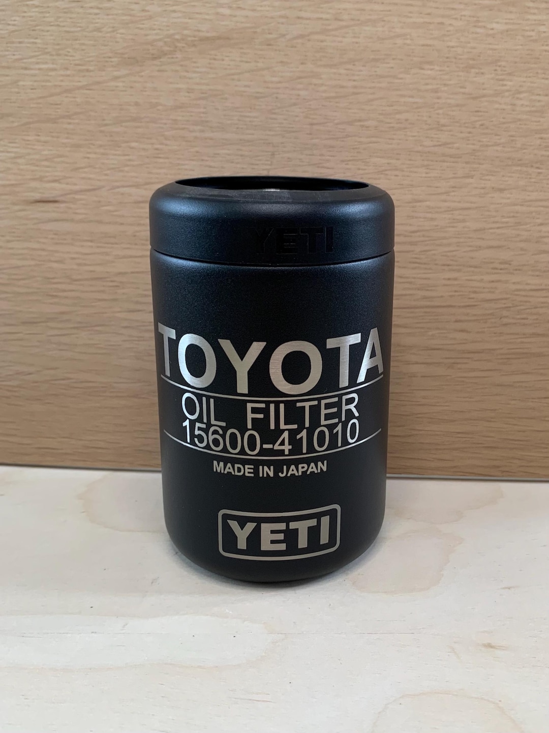 Yeti 12oz Toyota Oil Filter Can Cooler,engraved Yeti, Mis-aligned ...