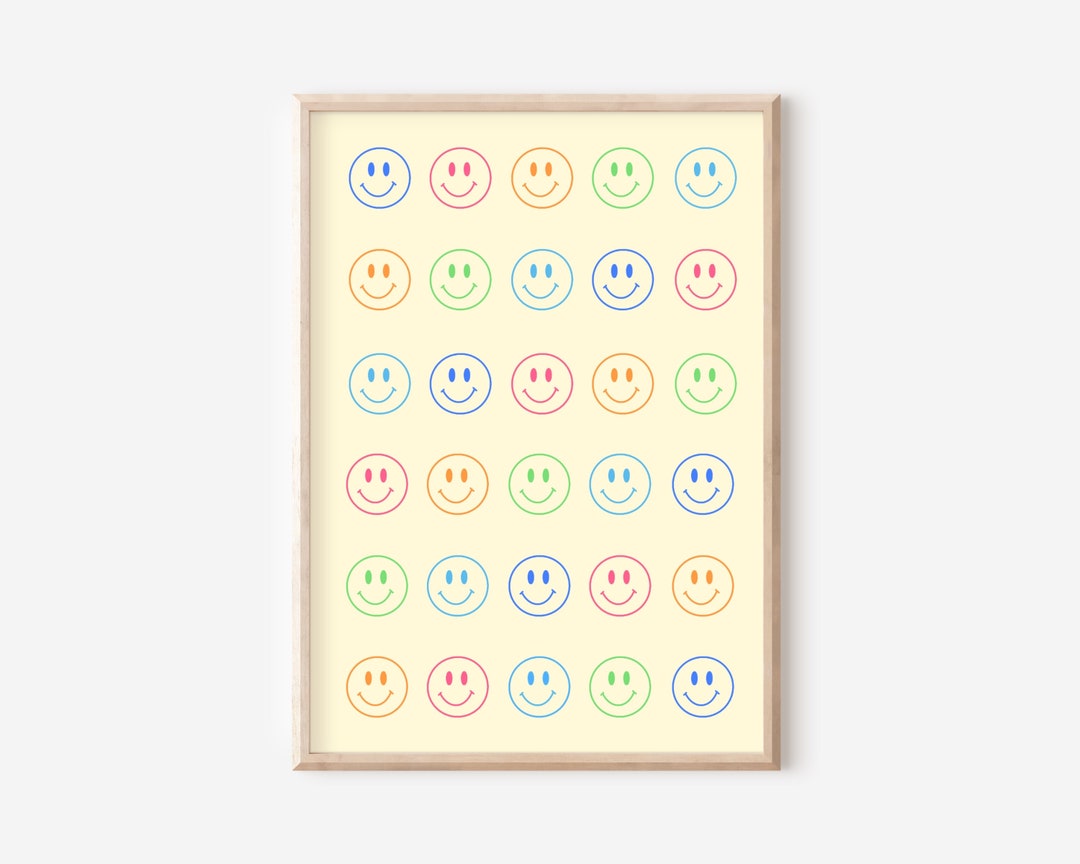 Cute Smile Print, Digital Download Print, Art Printable, Downloadable ...