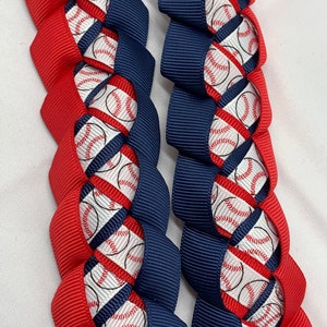 Baseball Ribbon Lei –you Pick Colors! Graduation Lei Senior Night MVP ...