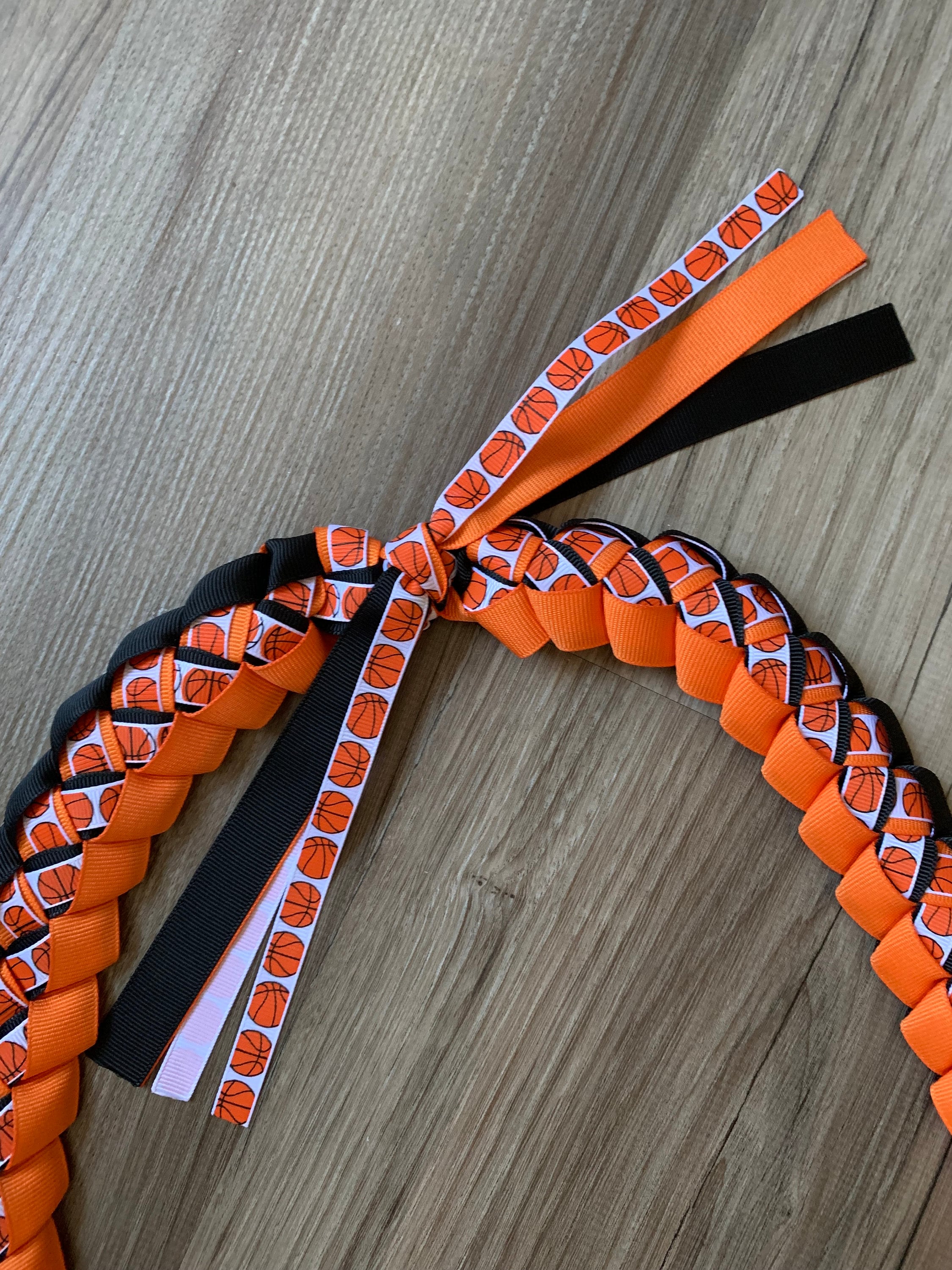 Basketball Lei - You Pick Color! Graduation Team Awards Senior Night ...