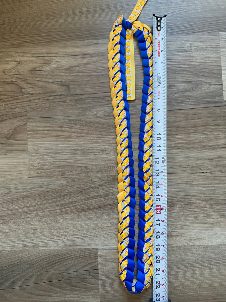 Softball Lei – You Pick Color! Graduation Senior Night Award Banquet ...