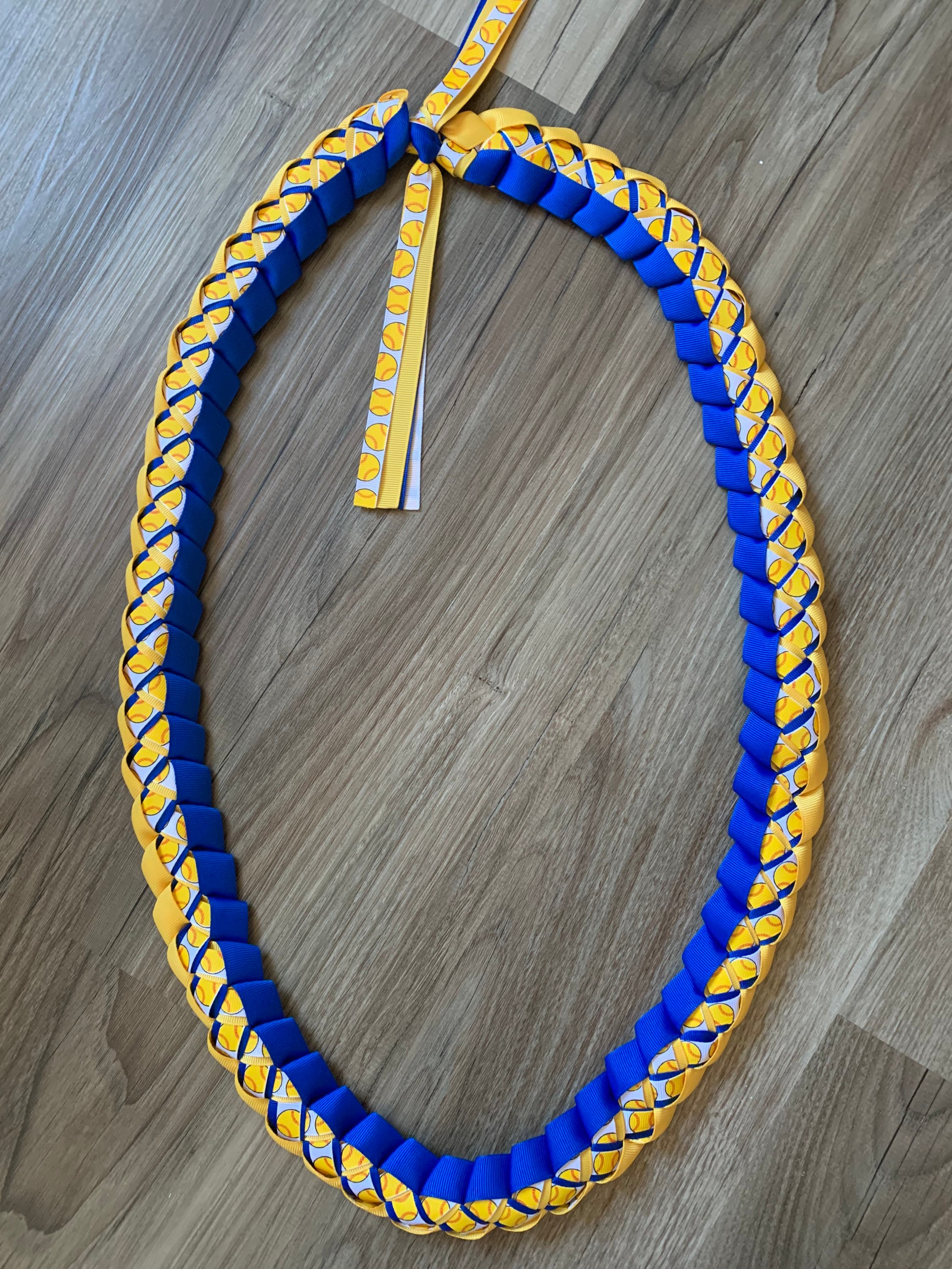 Softball Lei – You Pick Color! Graduation Senior Night Award Banquet ...