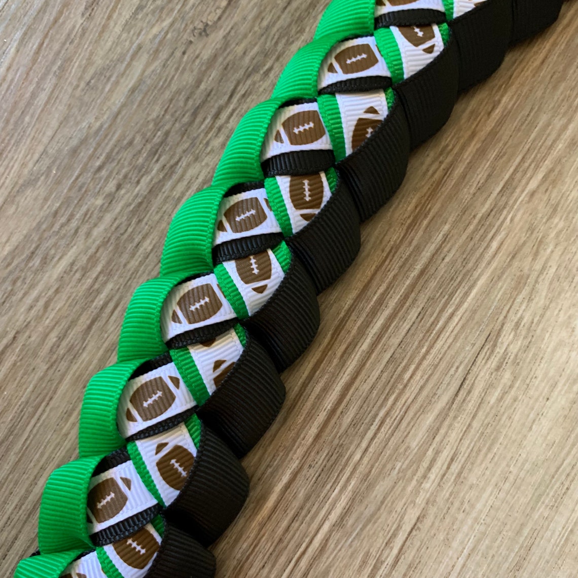 Football Ribbon Lei You Pick Color Graduation, Team Awards, Senior ...