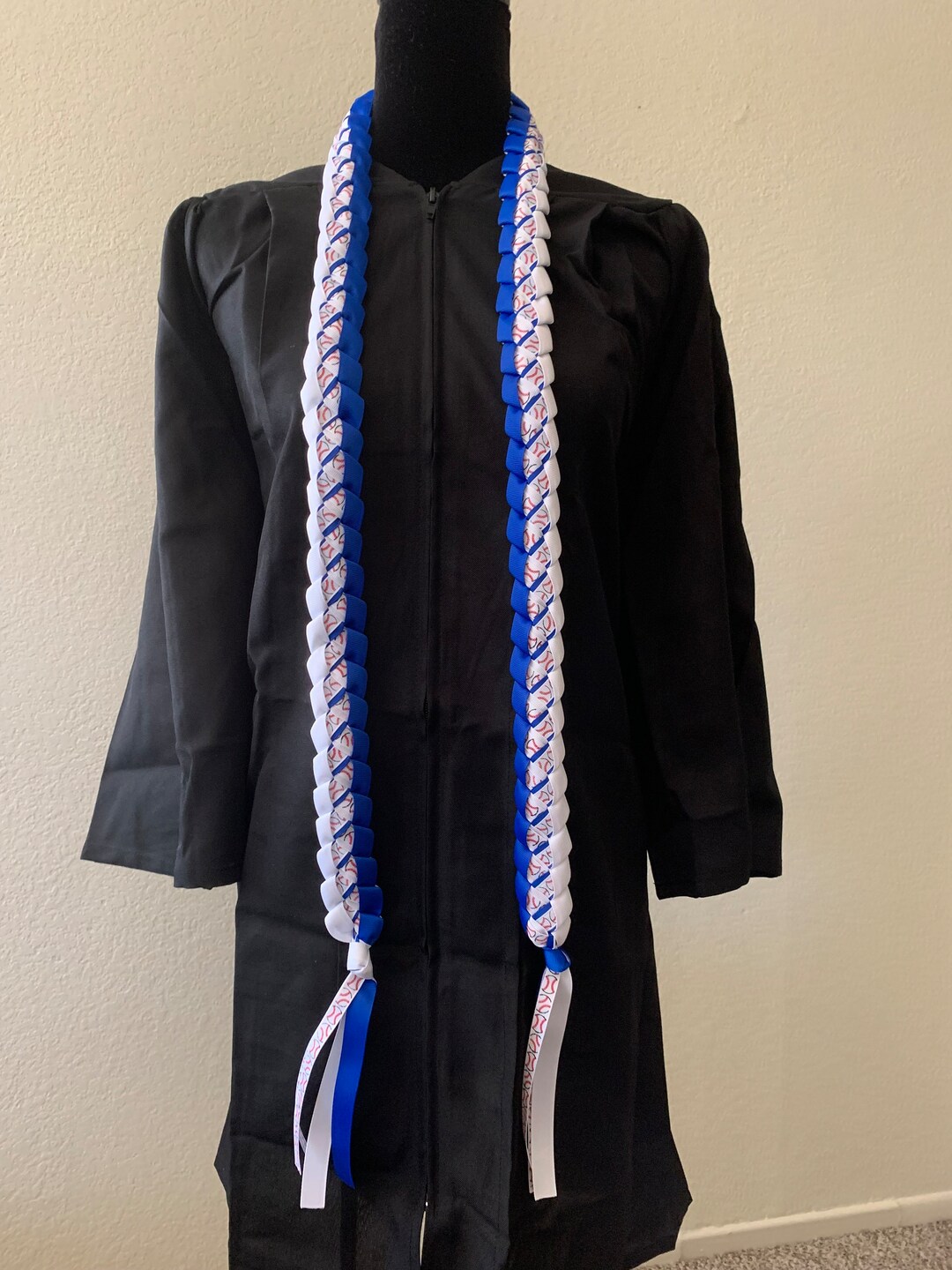 Royal Blue Baseball Ribbon Lei – Senior Night Team Gift - Etsy