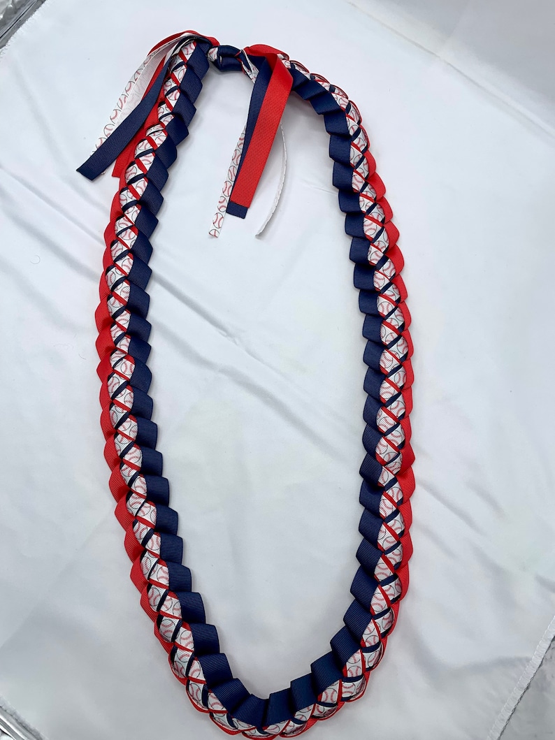 Baseball Lei - You Pick Color! Graduation Team Awards Senior Night ...