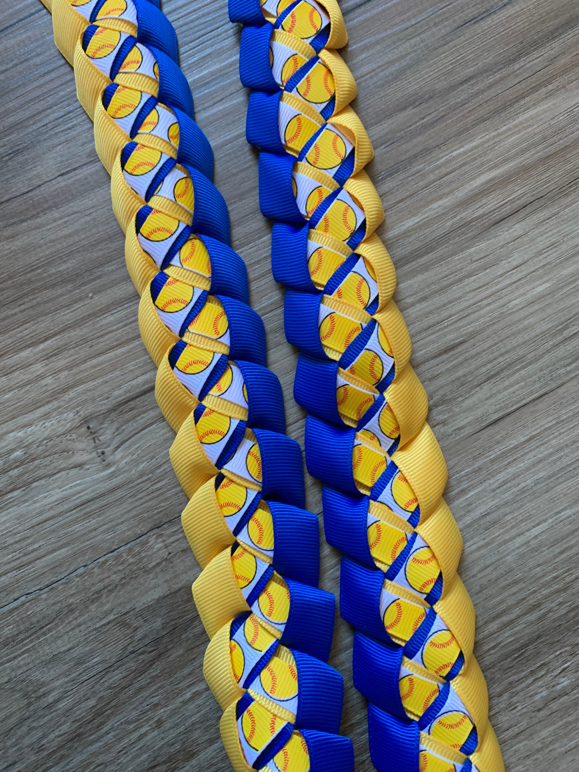 Softball Lei – You Pick Color! Graduation Senior Night Award Banquet ...