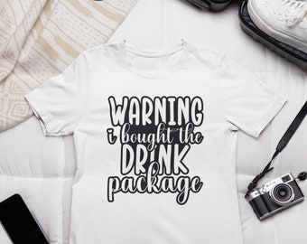 Funny Drink Package Shirt. Cruise Shirt. Cruise Gift. Funny Cruise T ...