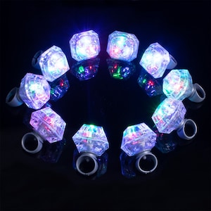 Light up Diamond Rings, LED Ring Light, Bachelorette Party Favors ...