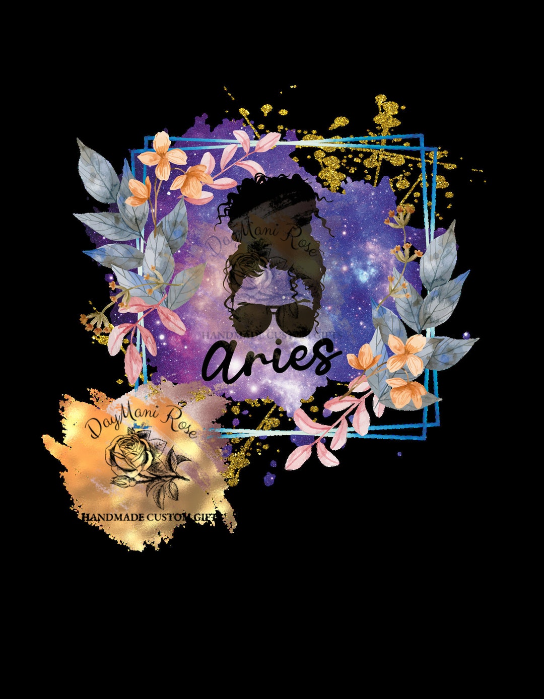Aries Zodiac Sign Digital Art Aries Horoscope Print Aries Celestial ...