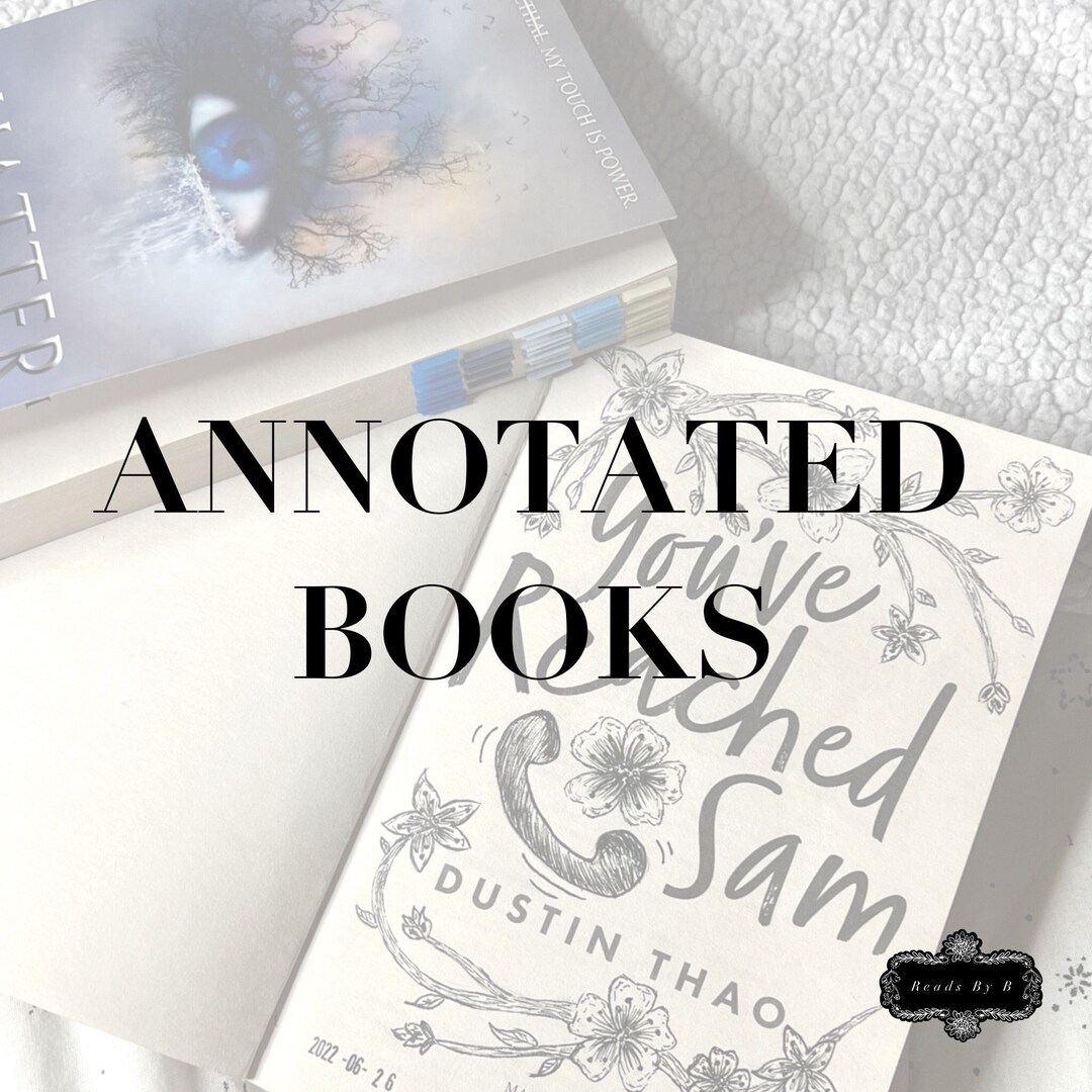 ANNOTATED BOOKS CUSTOM Multiple Genres Tabbed Pages - Etsy