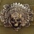 INDIAN CHIEF SKULL Molle Clip From Bronze Tribal Ethnic Native Gothic ...