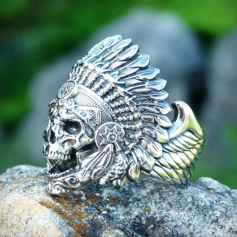 Cherokee Indian Ring - Etsy