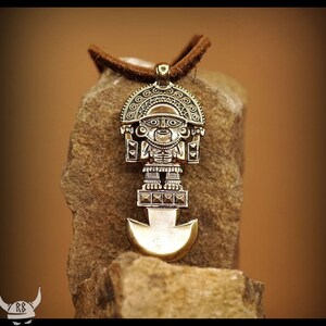 Inca Tumi Peru Pendant, God Healing Pendant, Tumi God Good Luck Pendant ...