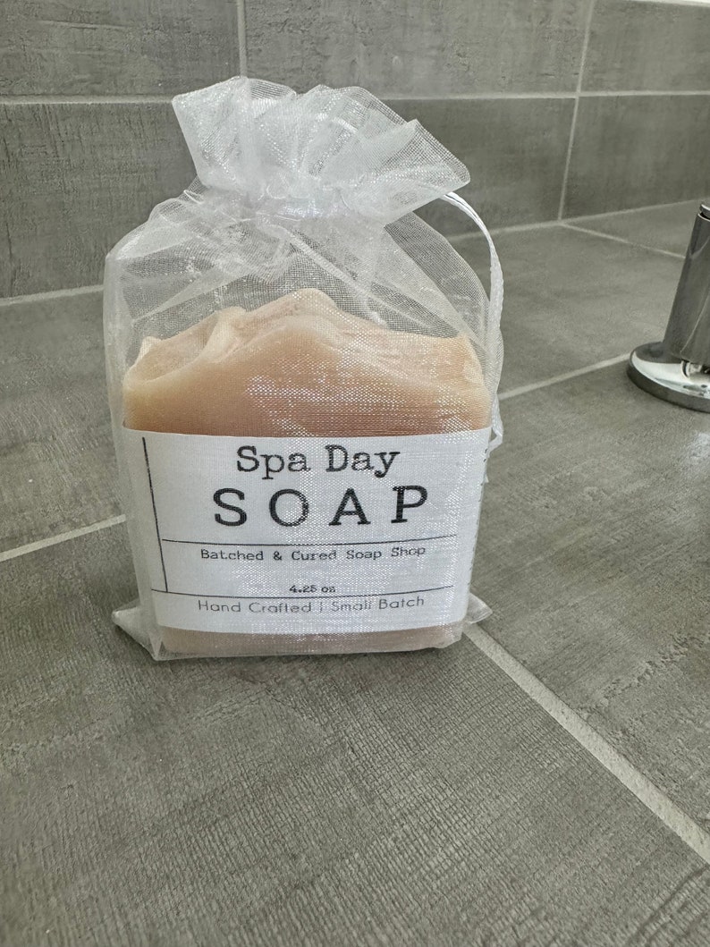 Spa Day- Cold Process Soap, Handmade Soap Bar, Homemade Soap Bar ...