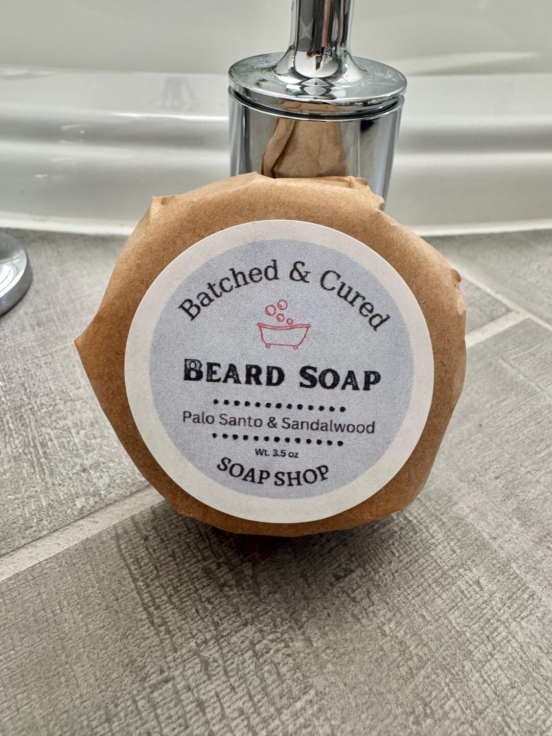 Beard Wash Bar , Cold Process Soap, Vegan Beard Wash, Natural Soap ...
