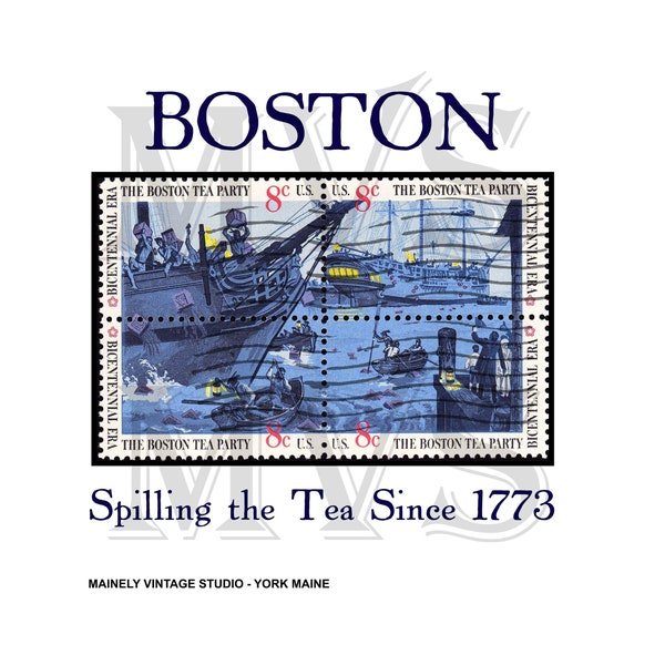 Boston Tea Party - Etsy
