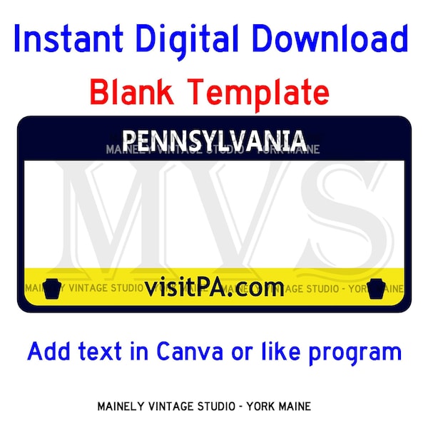 Vanity Plate - Etsy