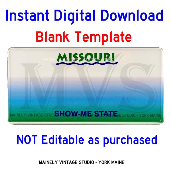Missouri Plates - Etsy