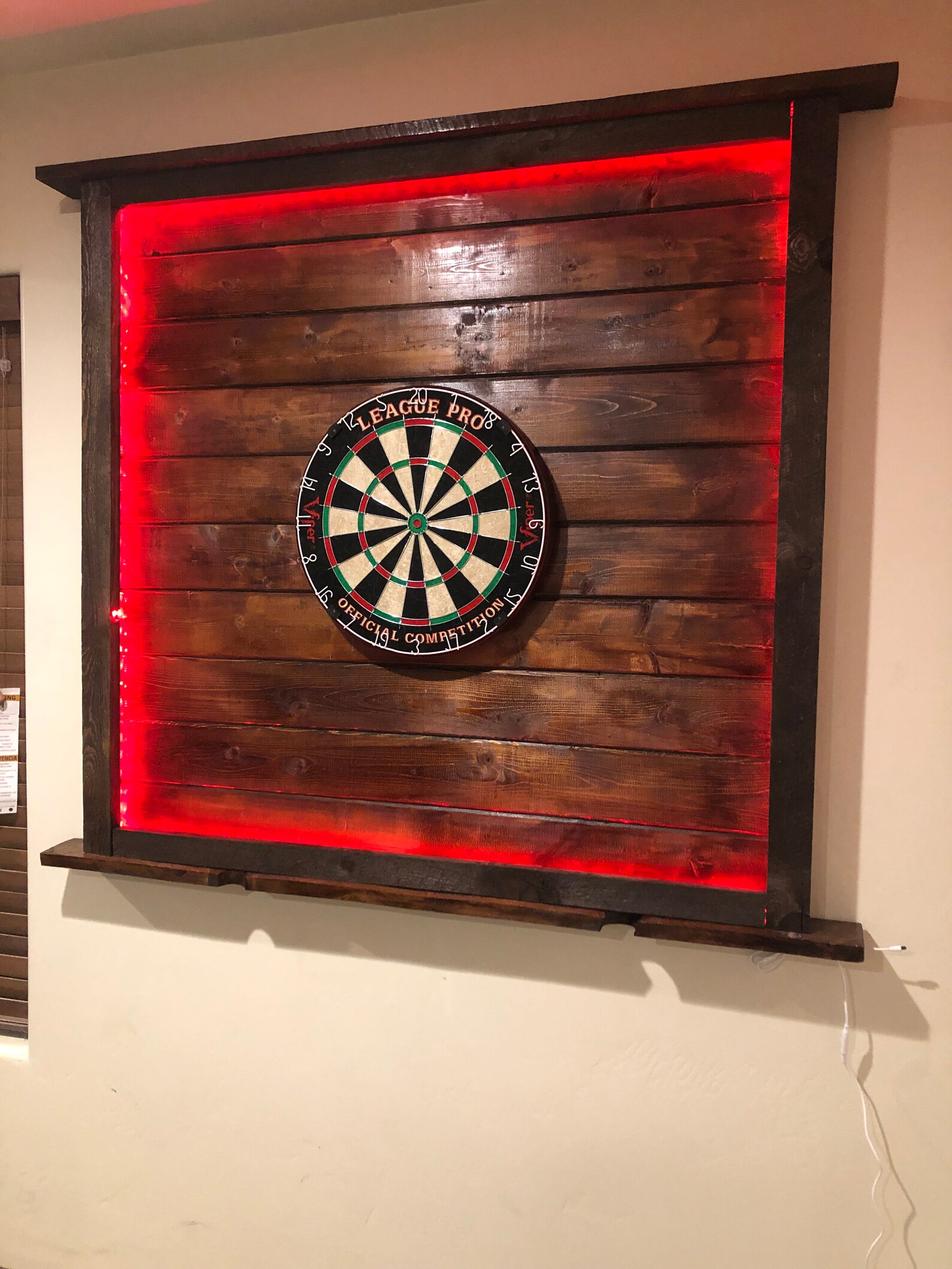 Rustic Dart Board - Etsy