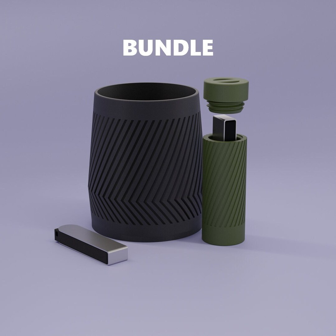 Bundle ATOM X VAULT Ledger Nano Protective Vault and Concealing Wallet ...